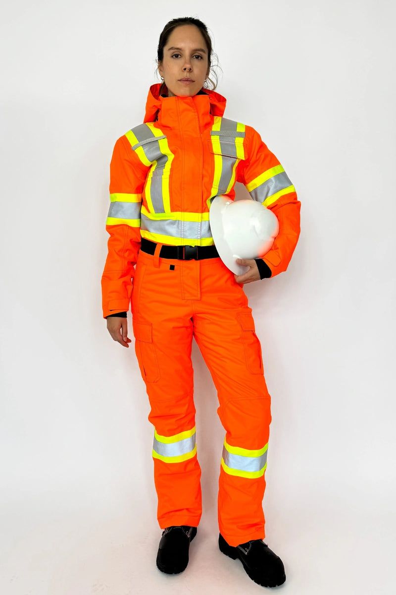 Combinaison Isolée Haute visibilité | Femmes | Loam Safety – LOAM